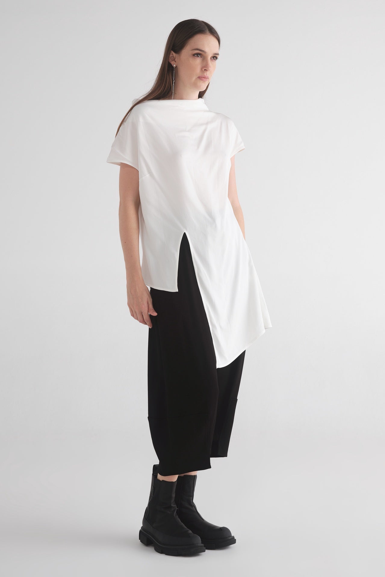 Mercurial Top - Ivory in Ivory - Taylor