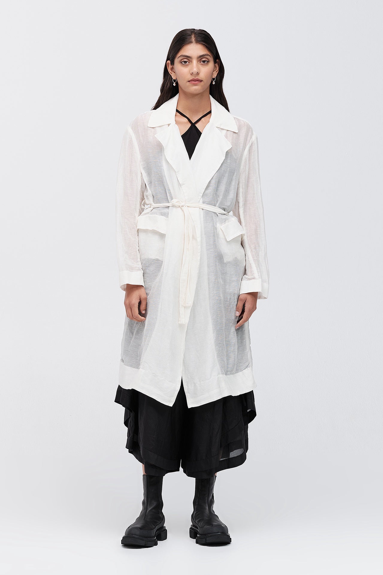 Ensemble Coat - Ivory in Ivory - Taylor