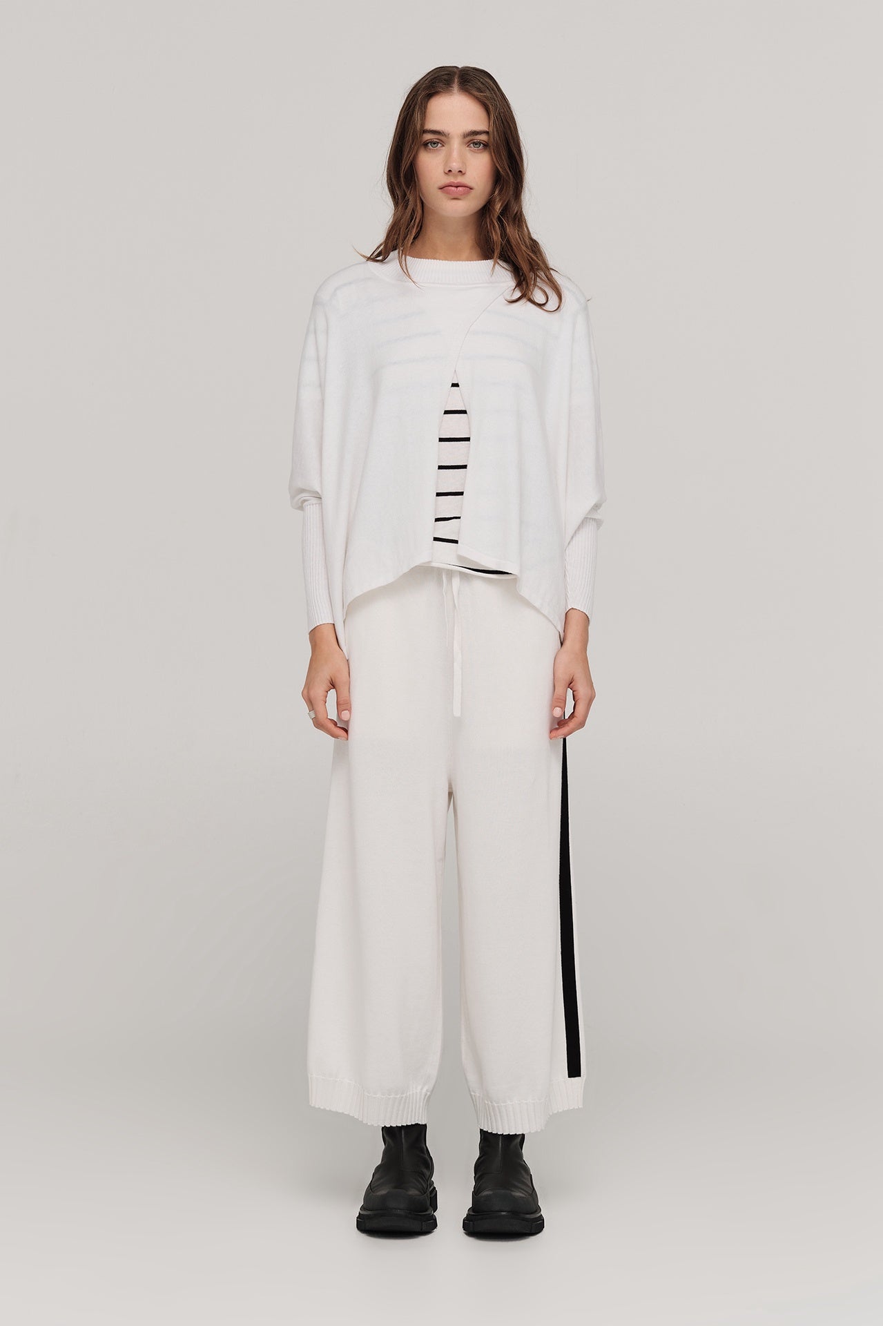 Variegation Sweater - Ivory in Ivory - Taylor