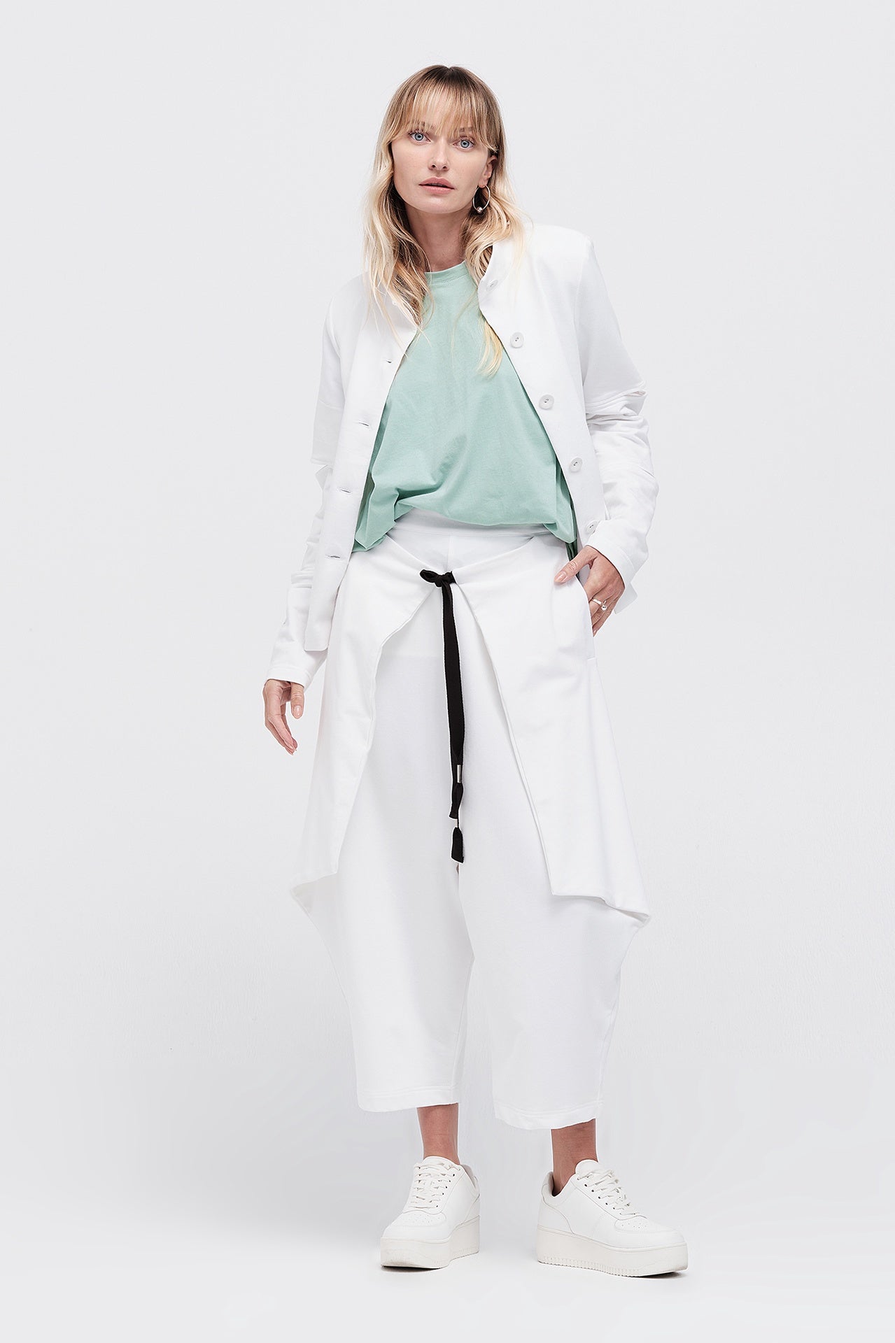 Summit Pant - Ivory in Ivory - Taylor