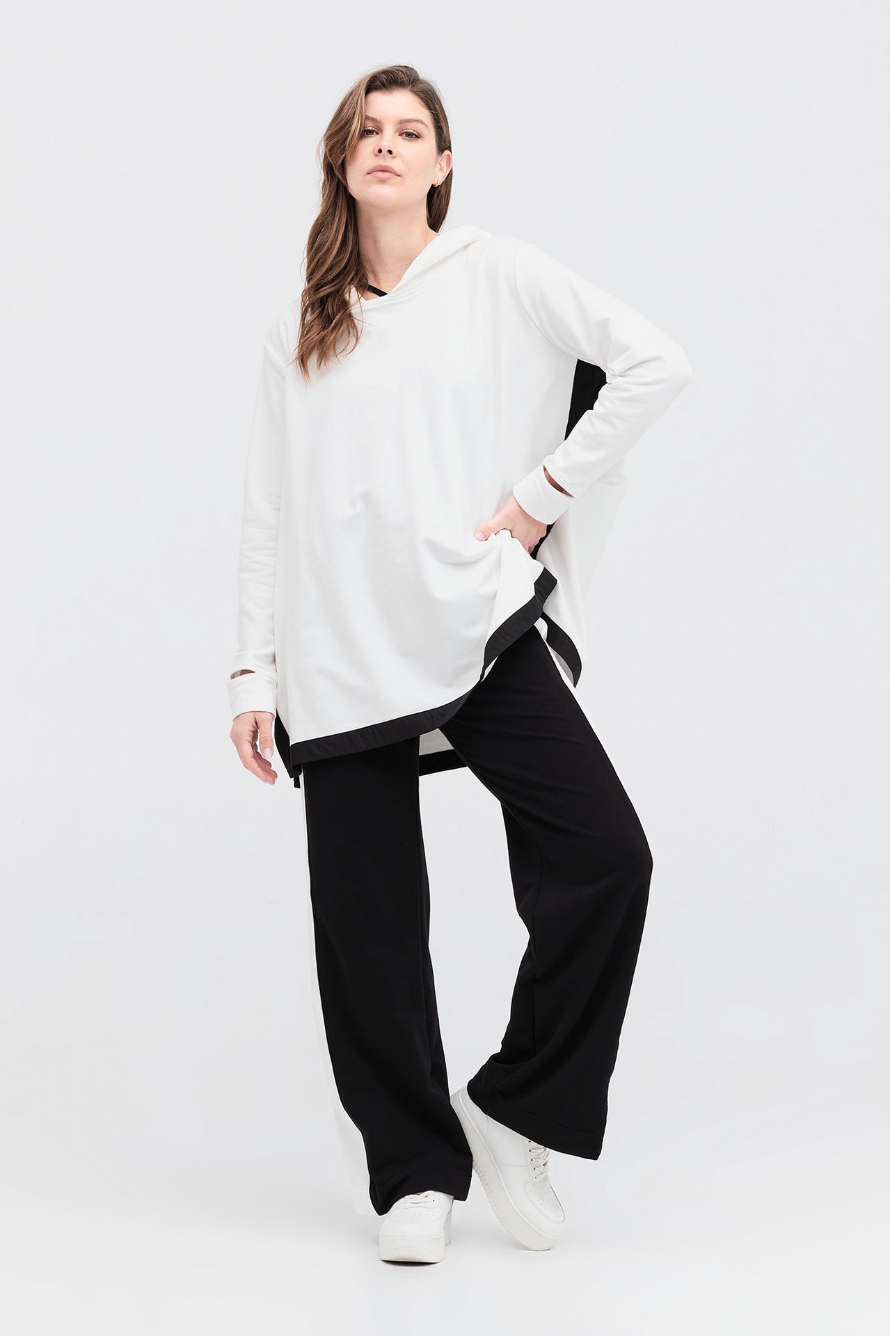 Reversed Chute Pant - Black/ivory in Black - Taylor