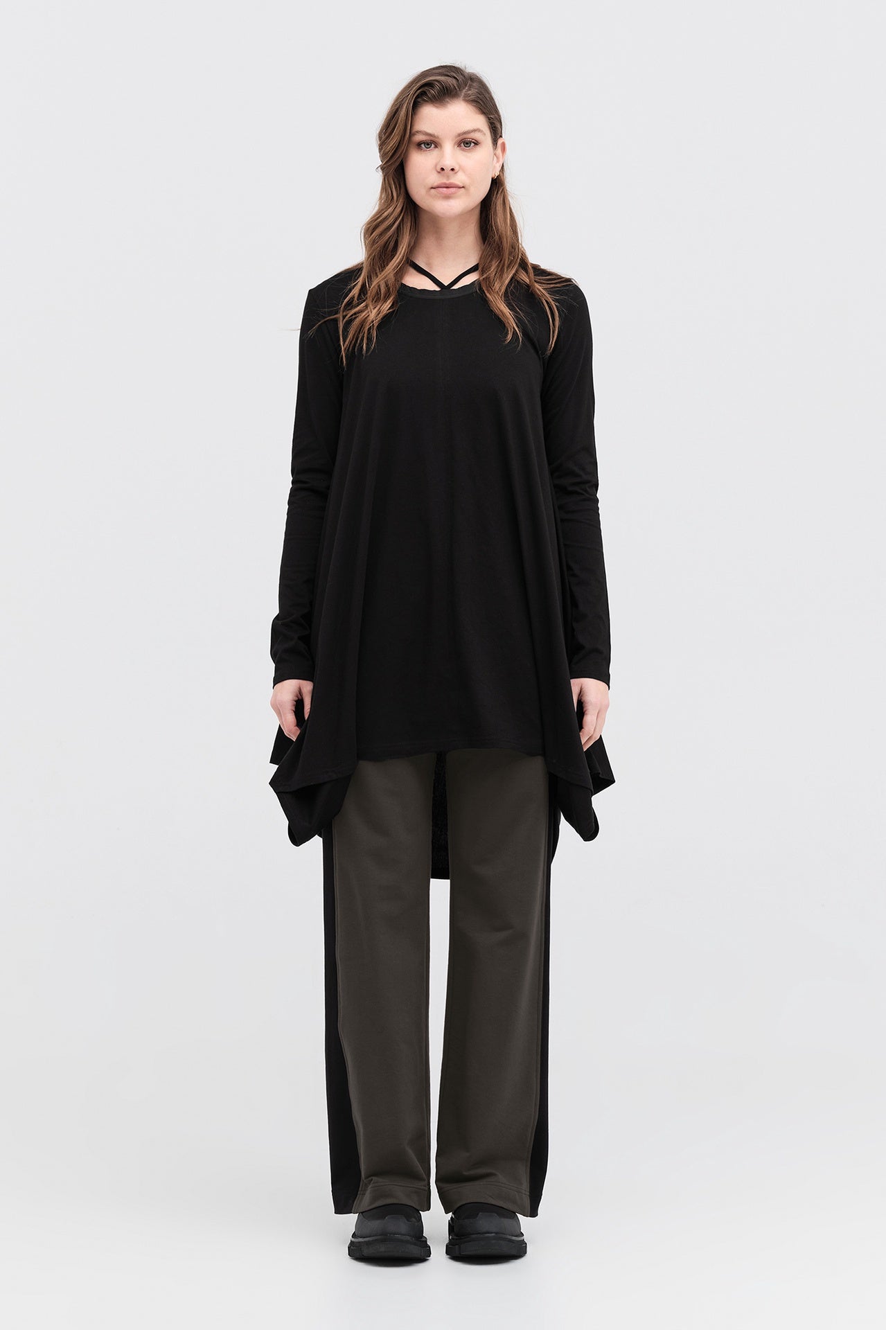 Fall Tunic - Black in Black - Taylor