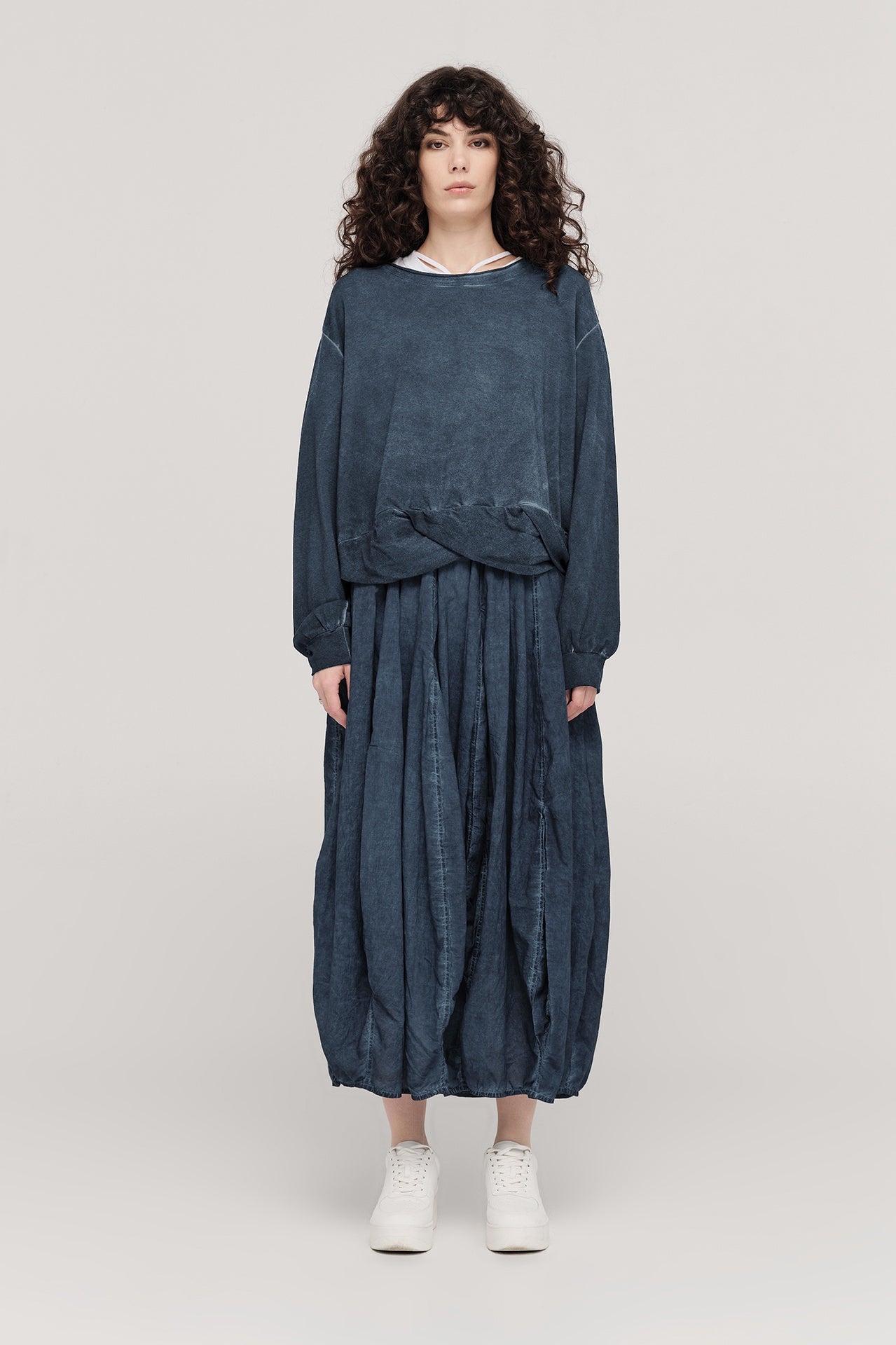 Torsion Sweater - Diffused Midnight in Blue - Taylor