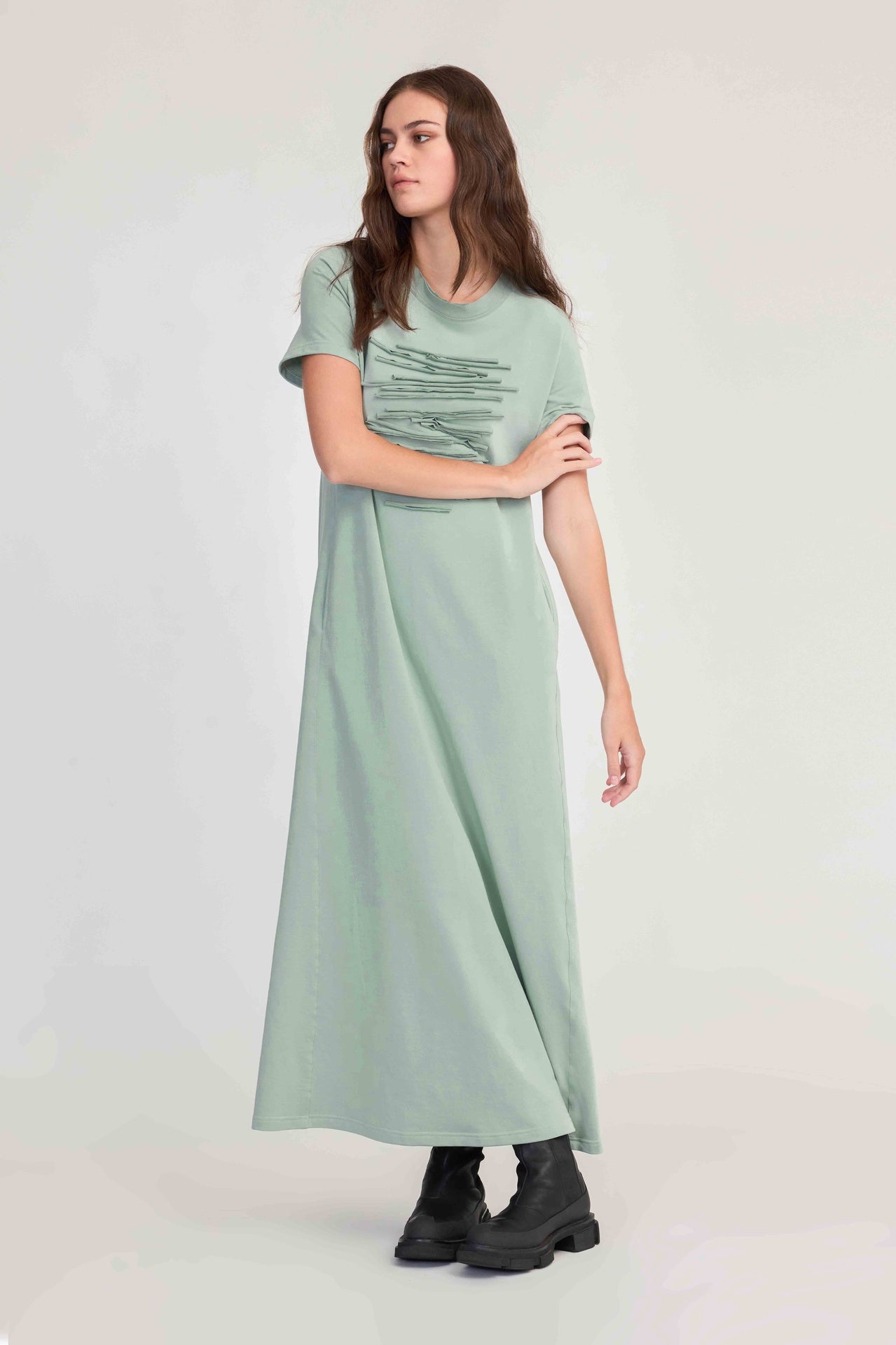 Strand Dress - Mirage in Blue - Taylor
